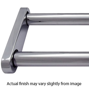 60" Modern Double Straight Shower Rod